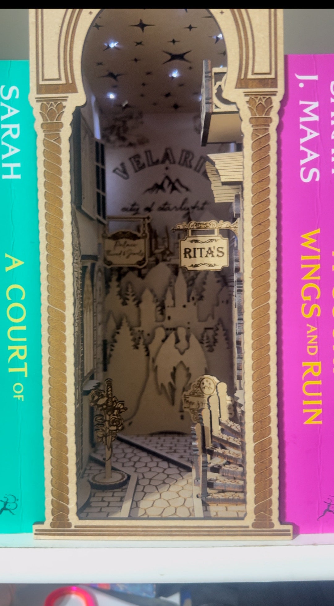 Acotar Inspired Book Nook Fantasy Books Bat Boys - Etsy