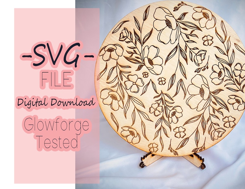 Picture Stand - Digital Download- SVG- Glowforge- Cut File- SVG ...