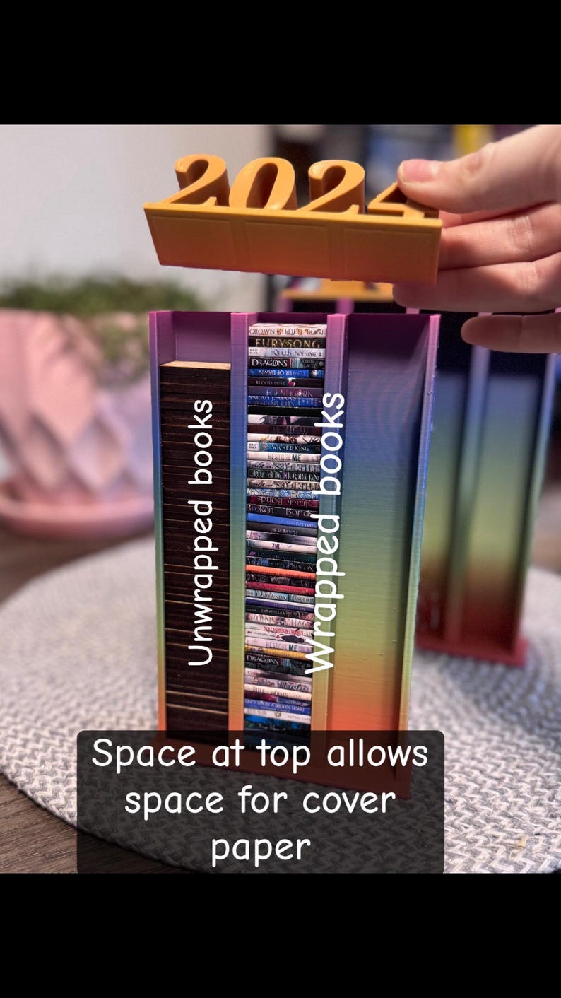 Books Read 3D PRINT FILE | Bambu Project Not Stl | Reading Challenge ...