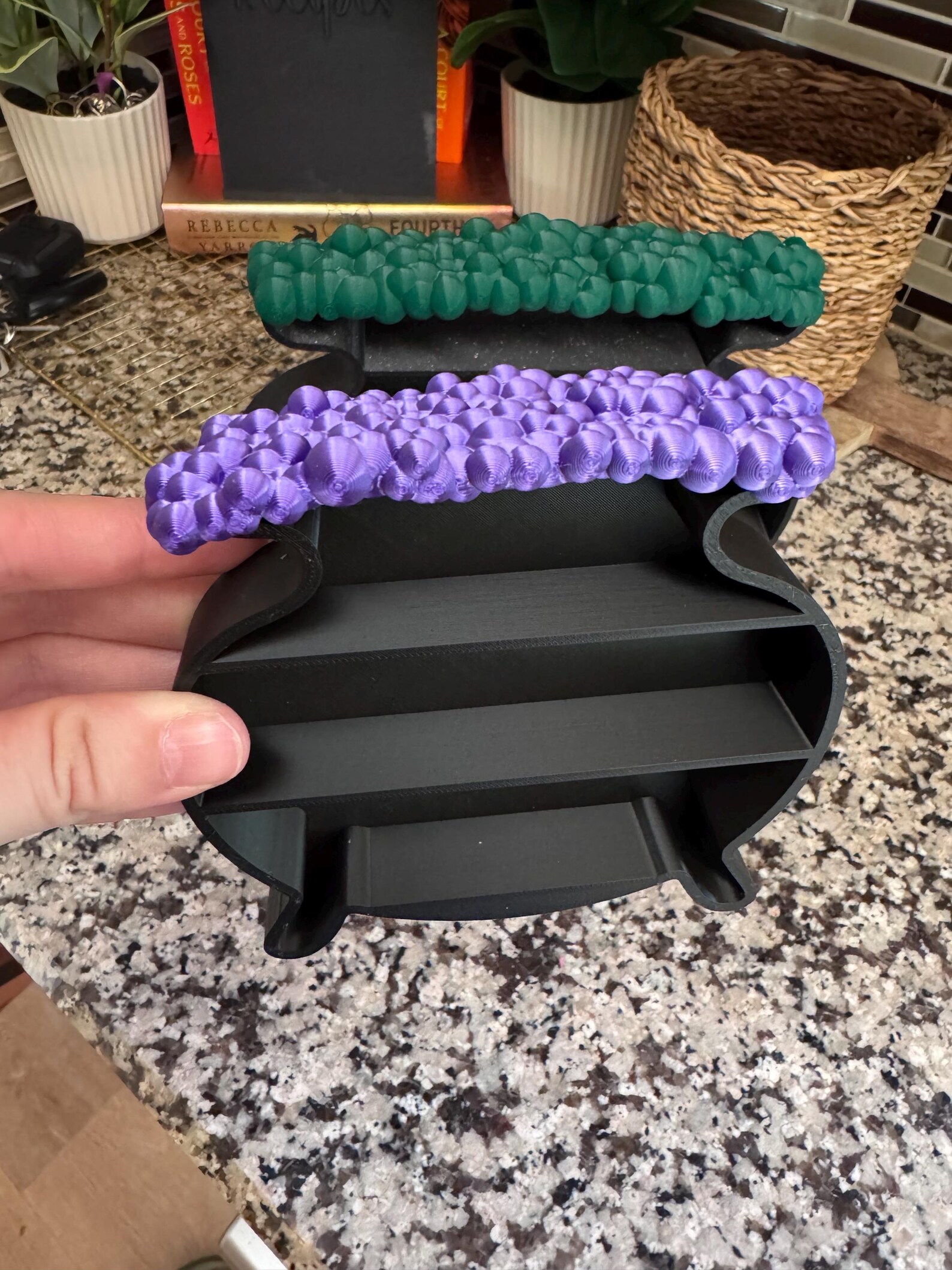 Miniature Cauldron Shelf With Detachable Bubble Top 3D Print File ...