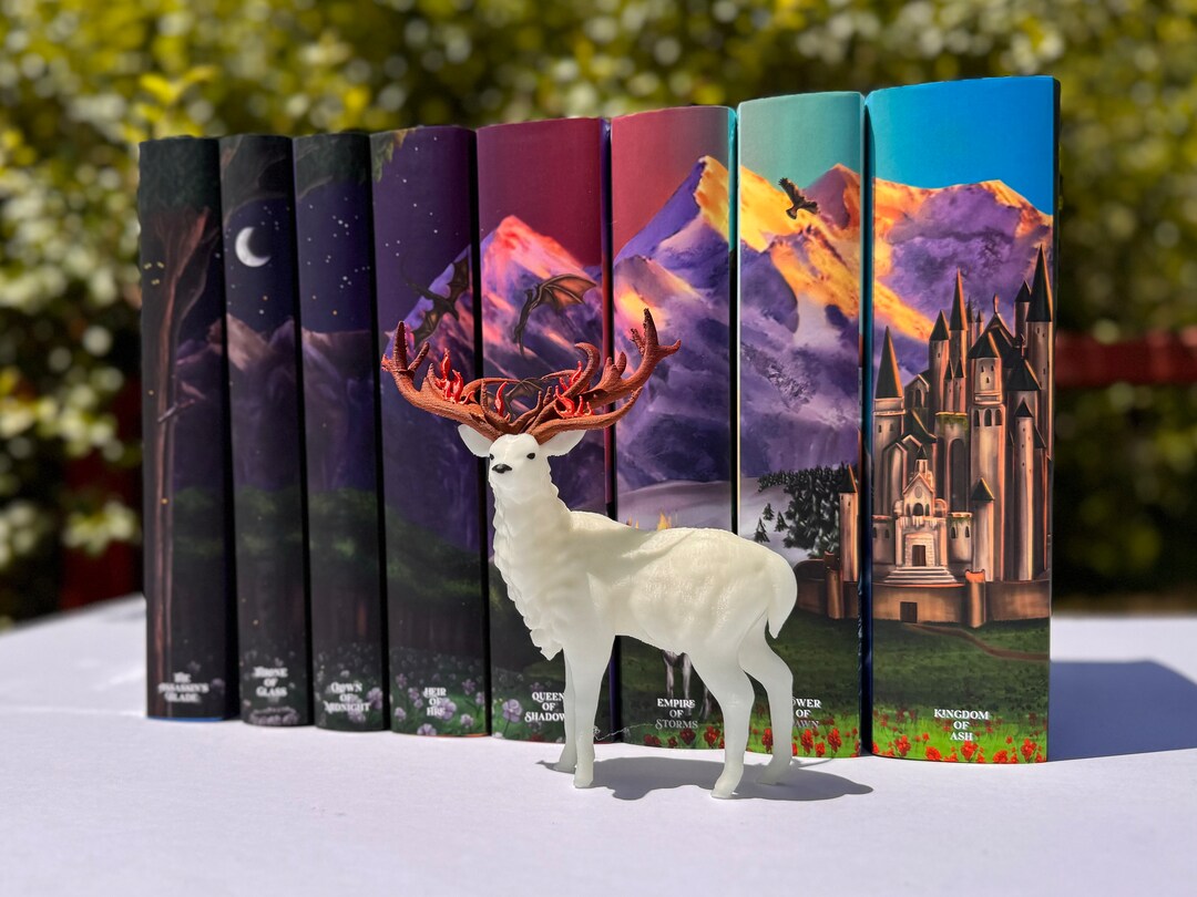 Stag With Flaming Antlers | Glows in the Dark for Immortal Glow | Shelf ...