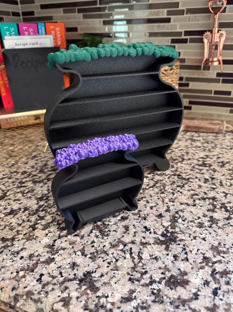 Miniature Cauldron Shelf With Detachable Bubble Top 3D Print File ...