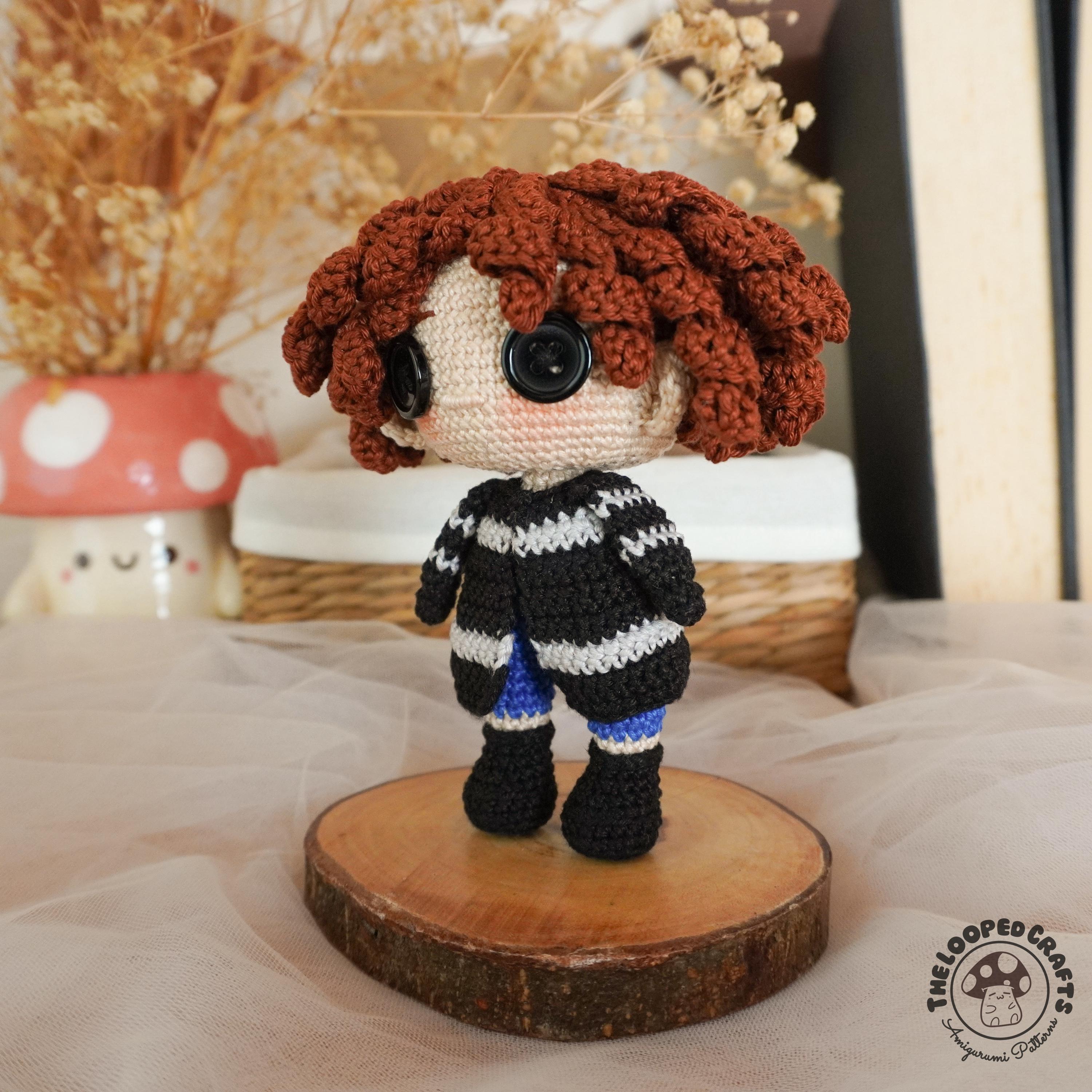 Wybie Button Eyes Inspired Mini Amigurumi Pattern - Etsy