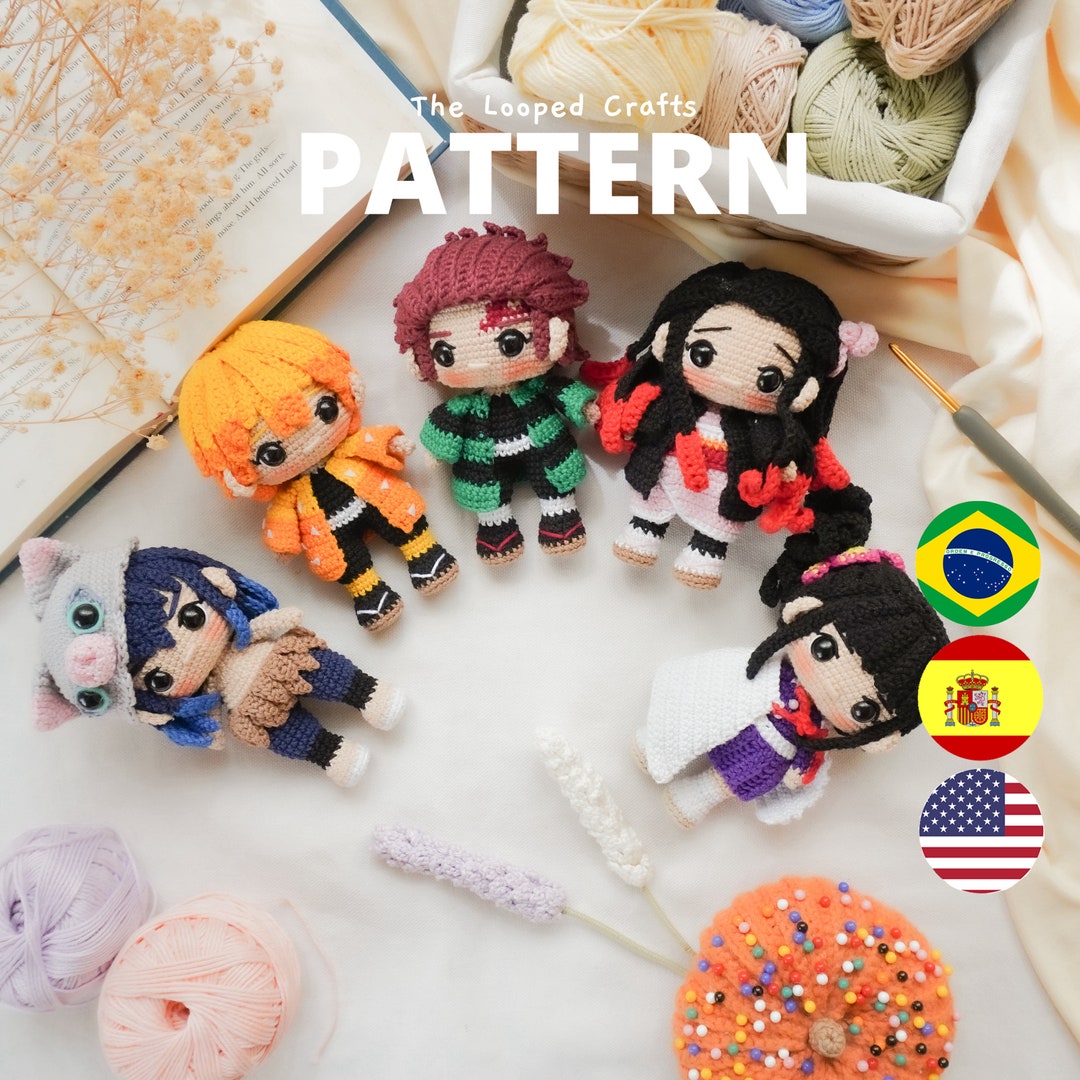 Demon Sword Mini Amigurumi Pattern - Etsy