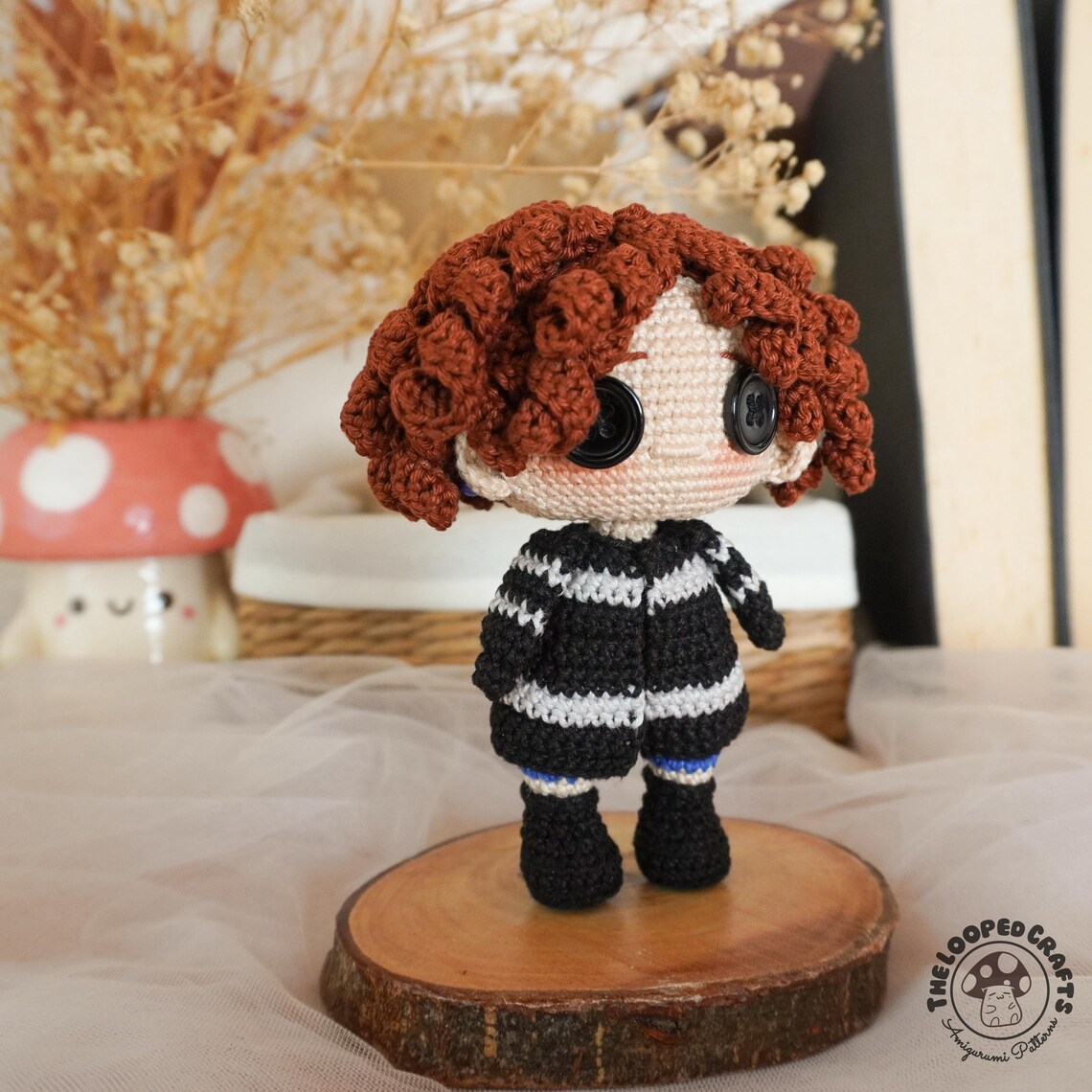 Wybie Button Eyes Inspired Mini Amigurumi Pattern - Etsy