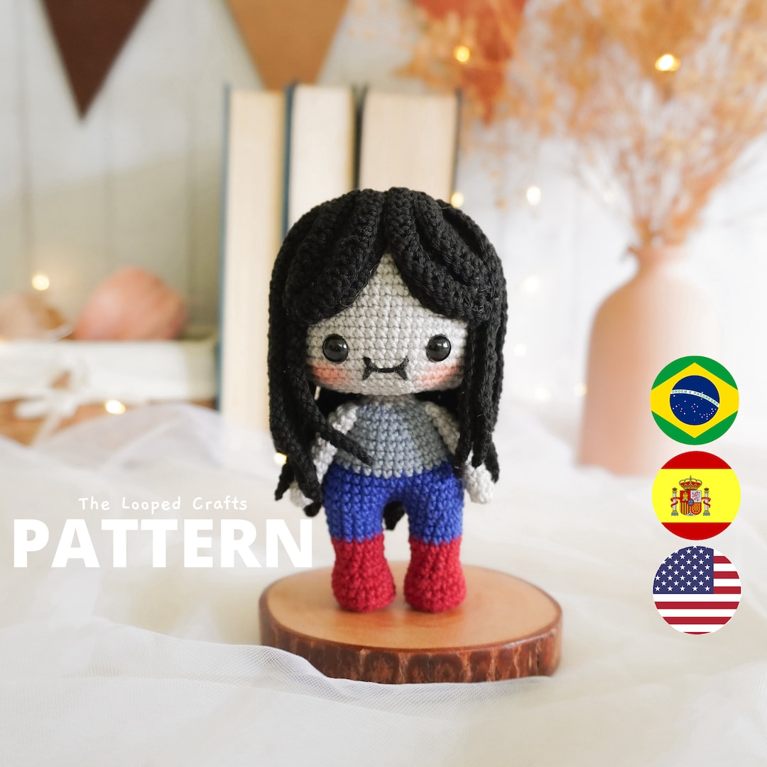 Vampire Mini Amigurumi Pattern - Etsy