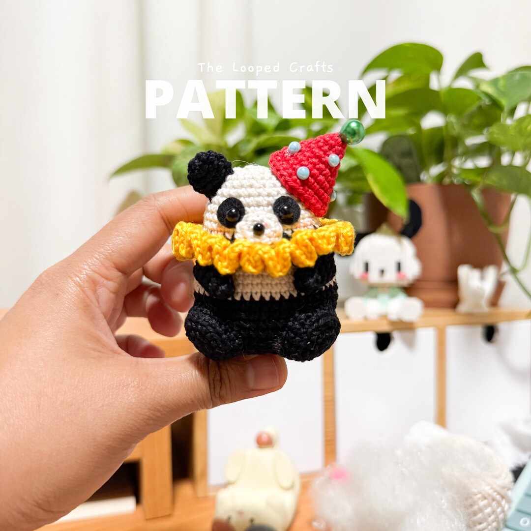 Pogo the Panda Amigurumi Crochet Pattern Easy Beginner - Etsy