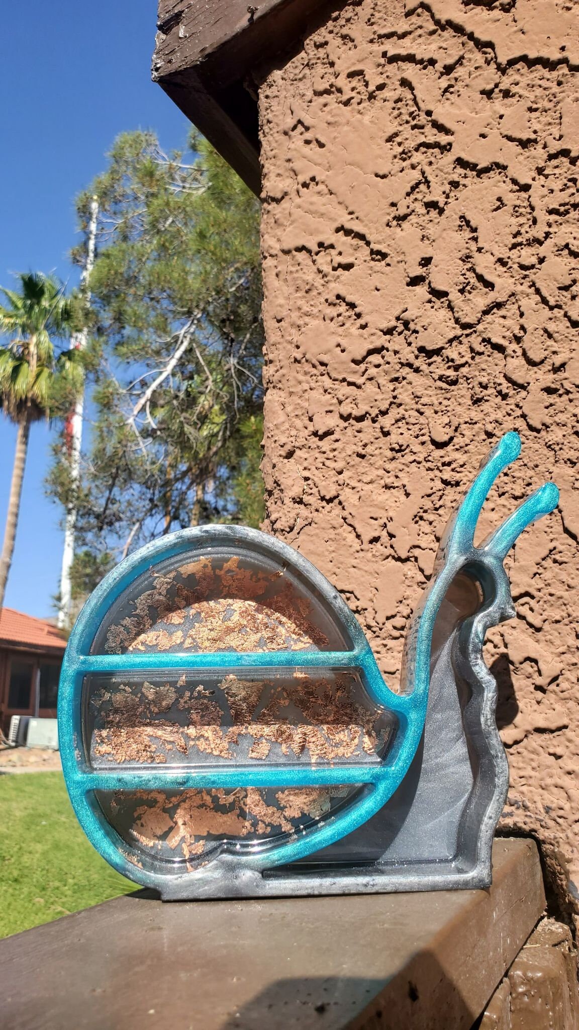 Snail Shelf // MADE TO ORDER // Custom // Crystal Display / - Etsy