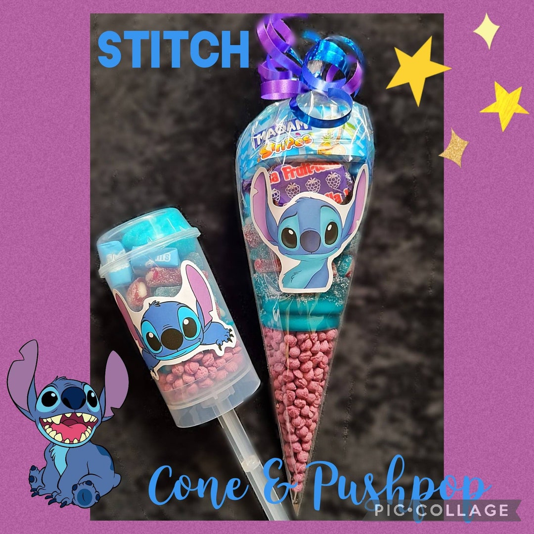 STITCH Themed Cones and Other Treats - Etsy UK