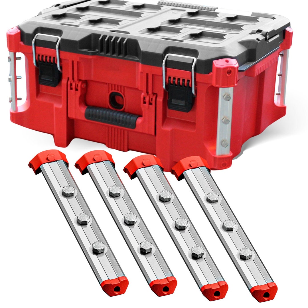 Alpha Rails™ Silver - Threaded Milwaukee Packout Rails - Etsy