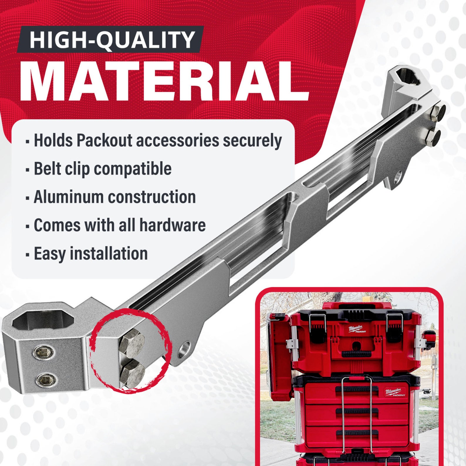 Tool Rail Mount - Compatible With Milwaukee Packout - Etsy