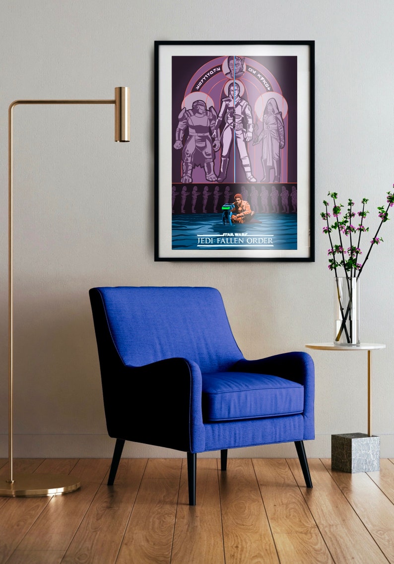 Jedi: Fallen Order Poster Cal Kestis and Bd-1 Art Print - Etsy