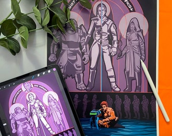 Fallen Order Print - Etsy