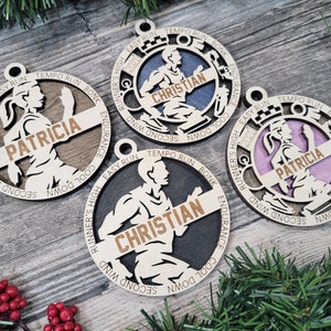 Cross Country, Personalized Ornament, Custom Ornament, Running - Etsy