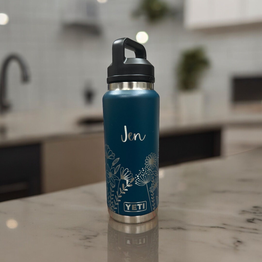 DISCOUNTED Jen, Jennifer, 36oz Bottle Chug Cap, 360 Degree Engrave ...