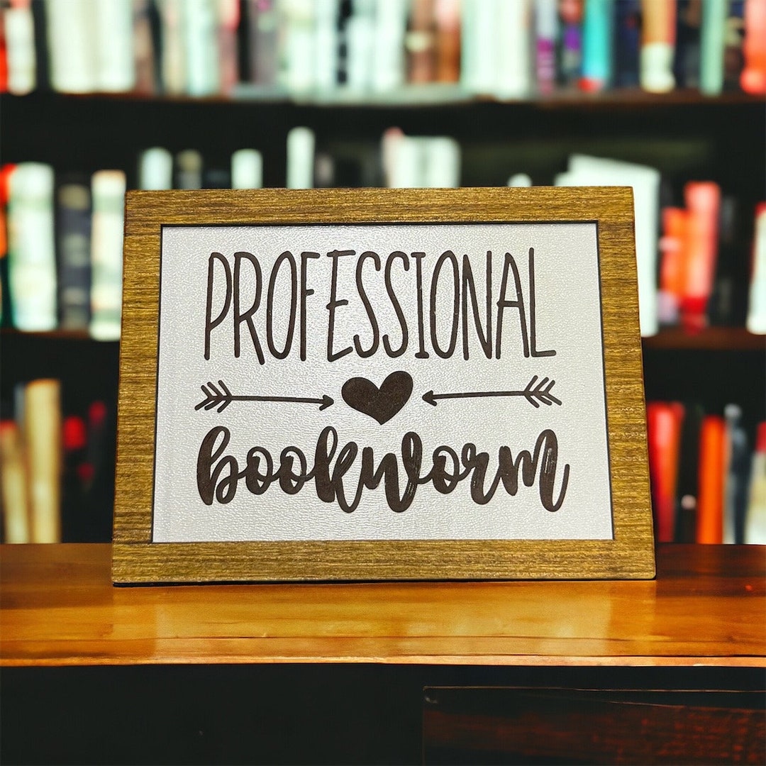 Professional Bookworm Book Shelf, Bookshelf Decor, Library Decor, Smut ...