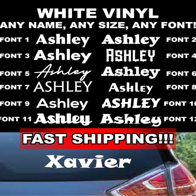 Vinyl Letters - Etsy