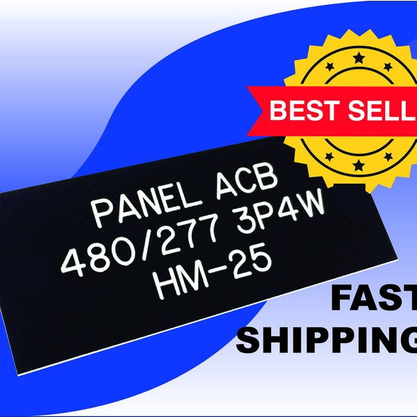 Plastic Engraved Labels - Etsy