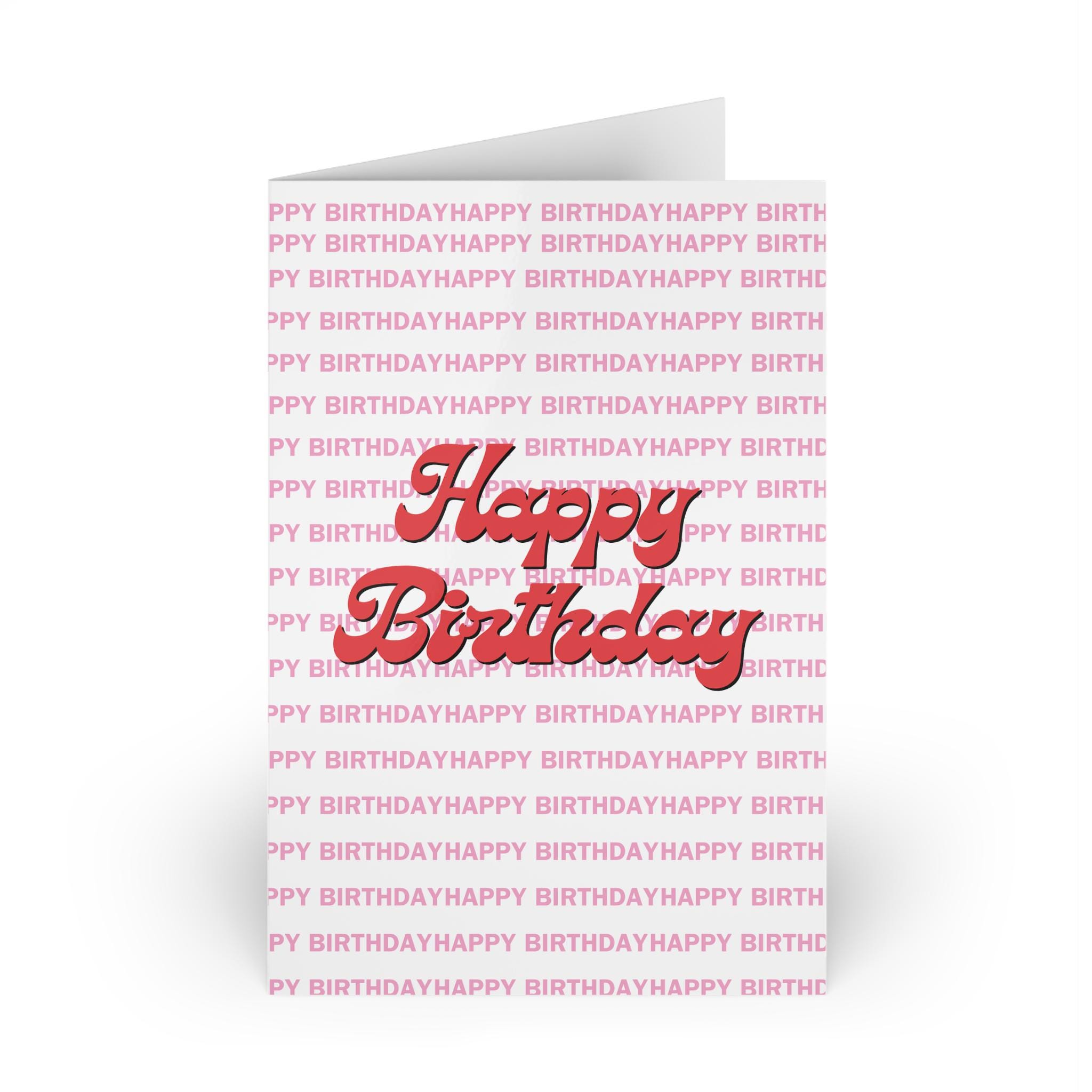 Happy Birthday Greeting Cards - Festive Celebration Cards, Personalized ...