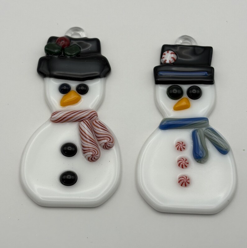 96 Coe WATERJET Precut SNOWMAN Glass Shape for Fused GLASS Art Supplies ...