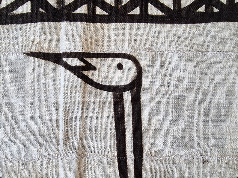 Large SENUFO Mud Cloth 134 Cm From KORHOGO Ivory Coast Africa - Etsy