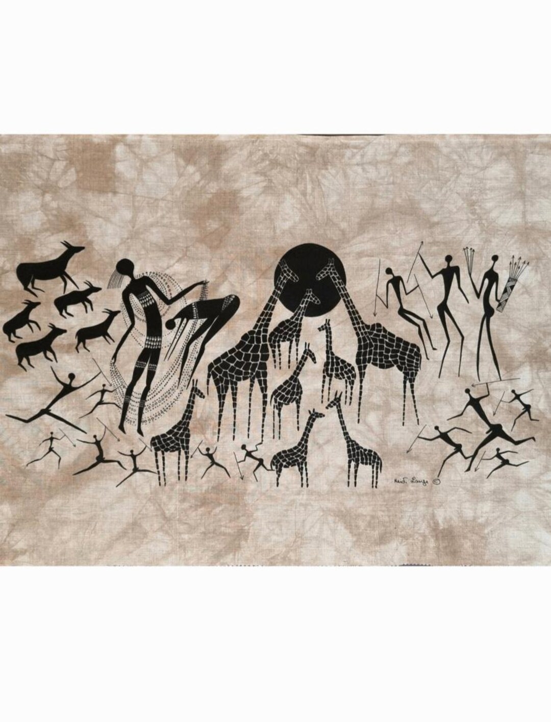 HEIDI LANGE Batik Painting * Scandinavian Artist Paints in Kenya ...