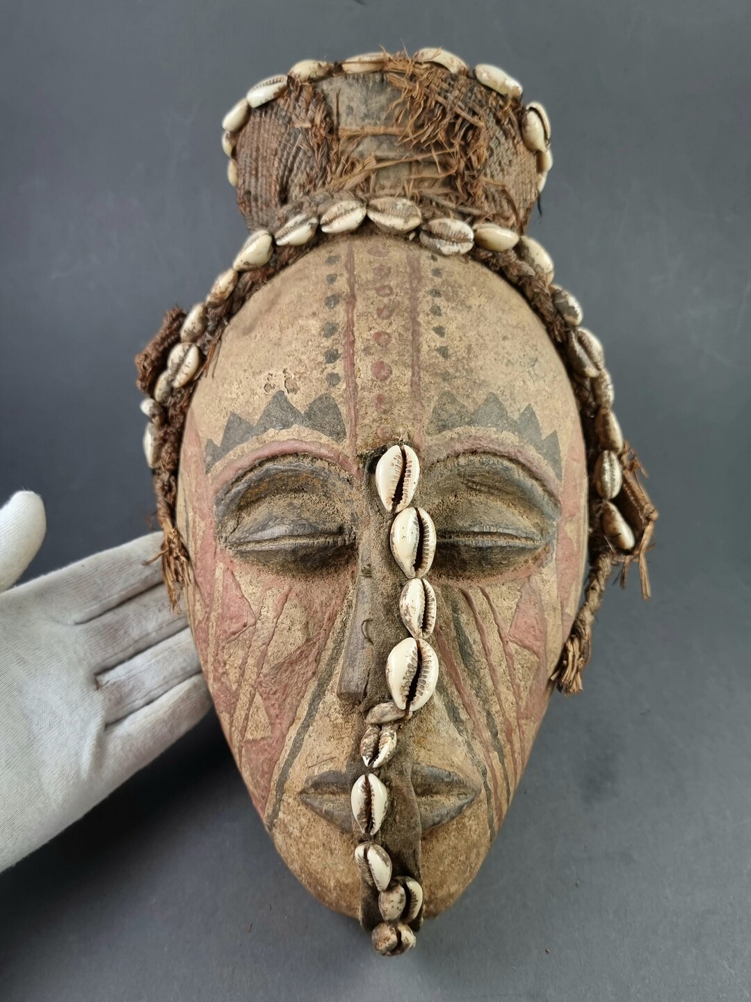 Old Mask of CUBA CONGO Kingdom of Cuba Central Africa Africa Tribal Art ...