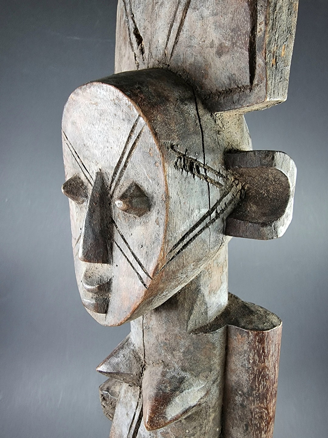 TIKAR Figure CAMEROON Africa Fertility Figure African Art Sculpture ...