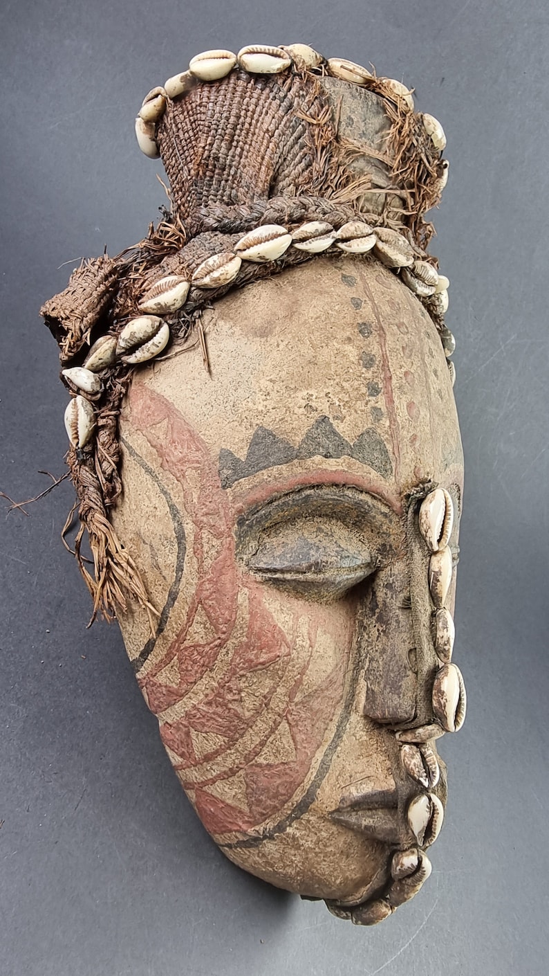 Old Mask of CUBA CONGO Kingdom of Cuba Central Africa Africa Tribal Art ...