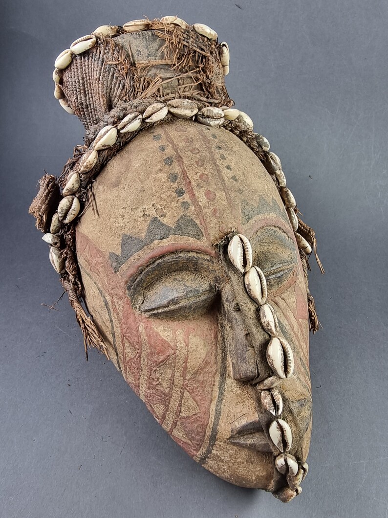Old Mask of CUBA CONGO Kingdom of Cuba Central Africa Africa Tribal Art ...