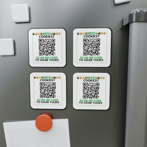 Qr Code Magnet - Etsy