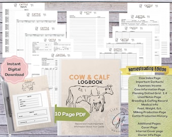 Cow Breeding Chart - Etsy