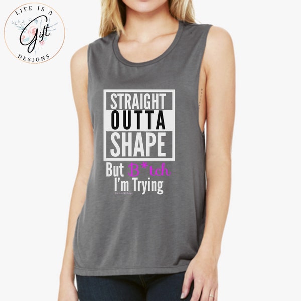 Straight Outta Gym - Etsy