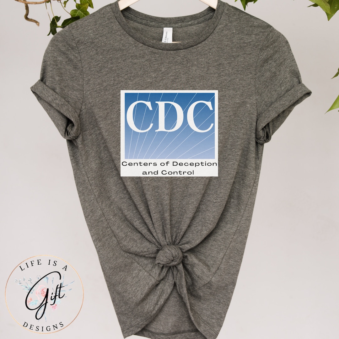 CDC Shirt, Centers of Deception and Control Tee, Introvert Shirt, Anti ...