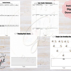 Duck Log Printable, Waterfowl Logbook Pages, Goose Journal, Crazy Bird ...