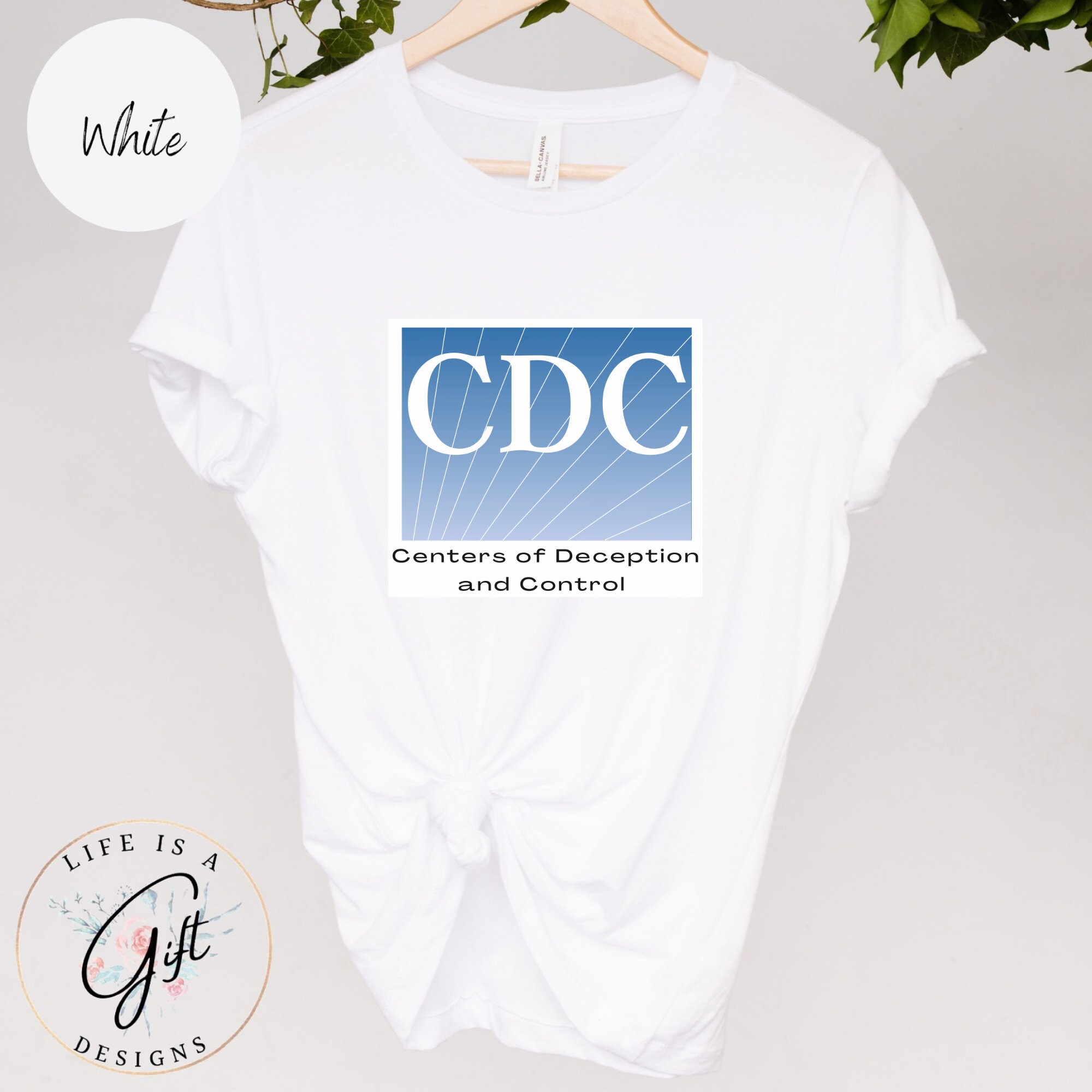 CDC Shirt, Centers of Deception and Control Tee, Introvert Shirt, Anti ...