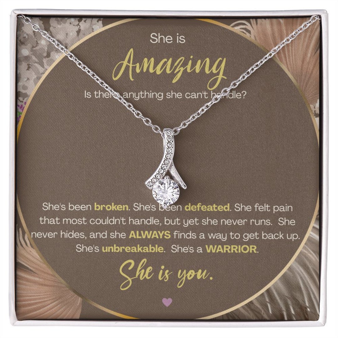 Best Friend Warrior Survivor She is Amazing She is You - Etsy