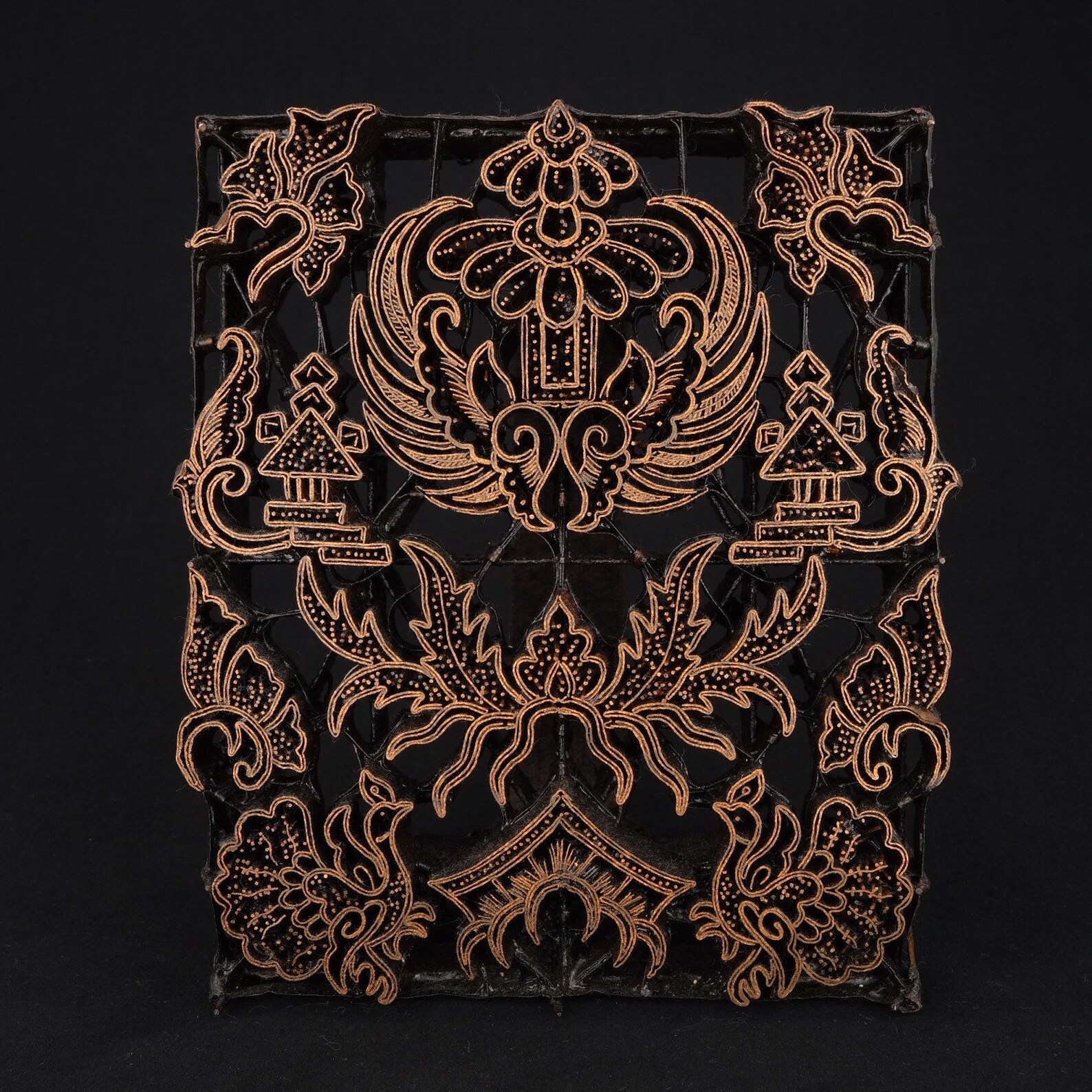 Antique 20th Indonesian Century Copper Batik Tjap Wax Fabric Stamp. - Etsy