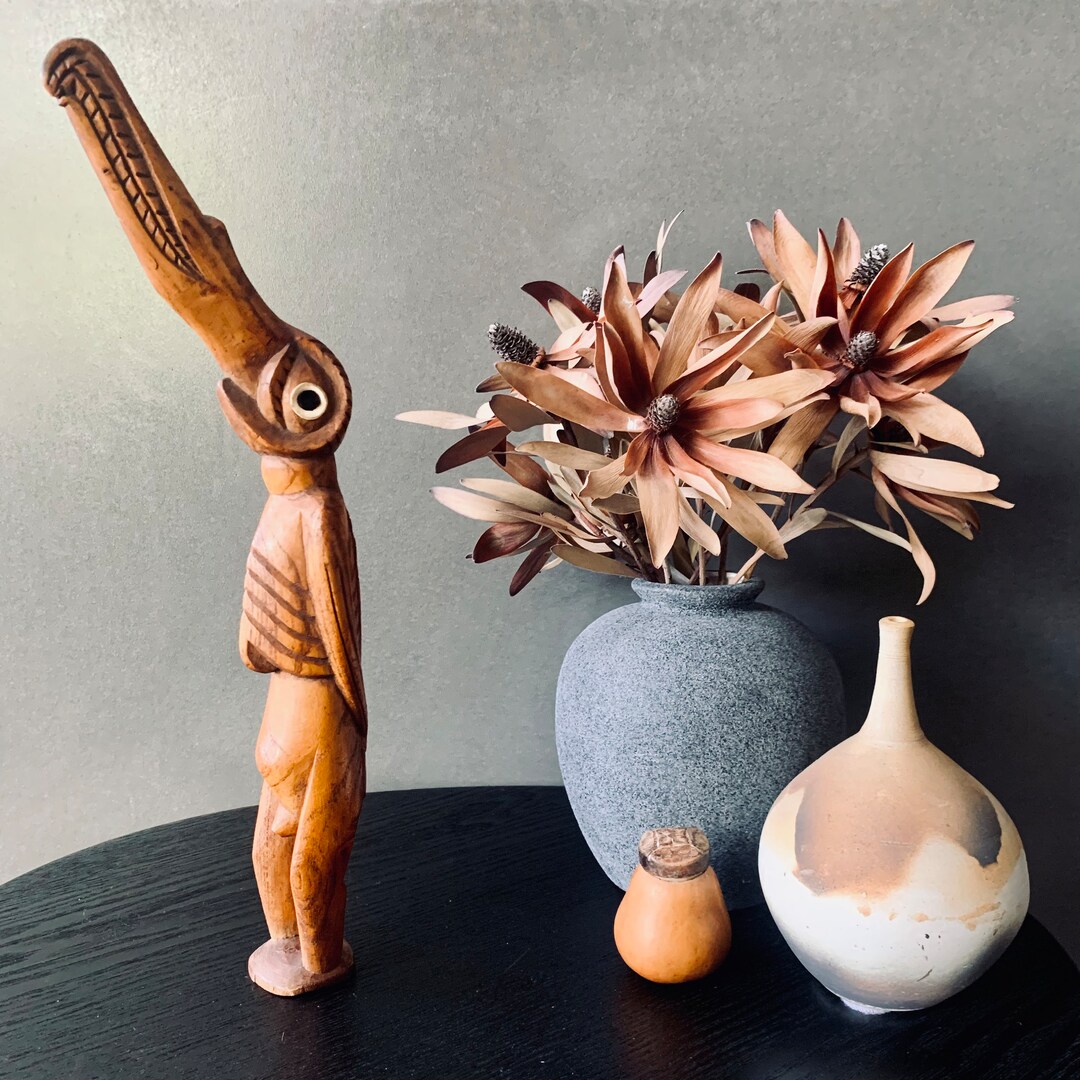 A Glorious and Extremely Rare Easter Island/rapu Nui Moai Tangatamanu ...