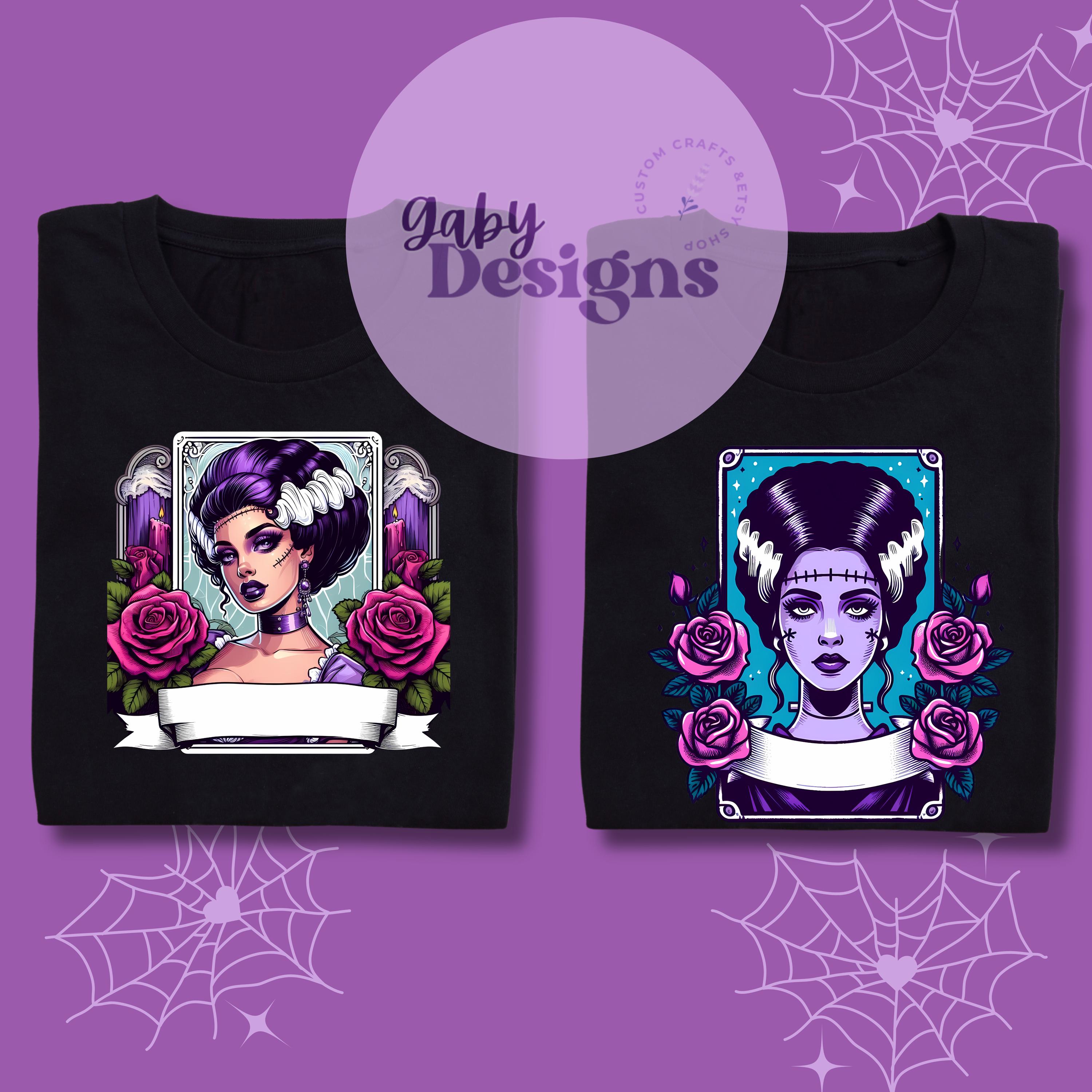 The Bride of Frankenstein, PNG Halloween, PNG, Tarot Png Spooky ...