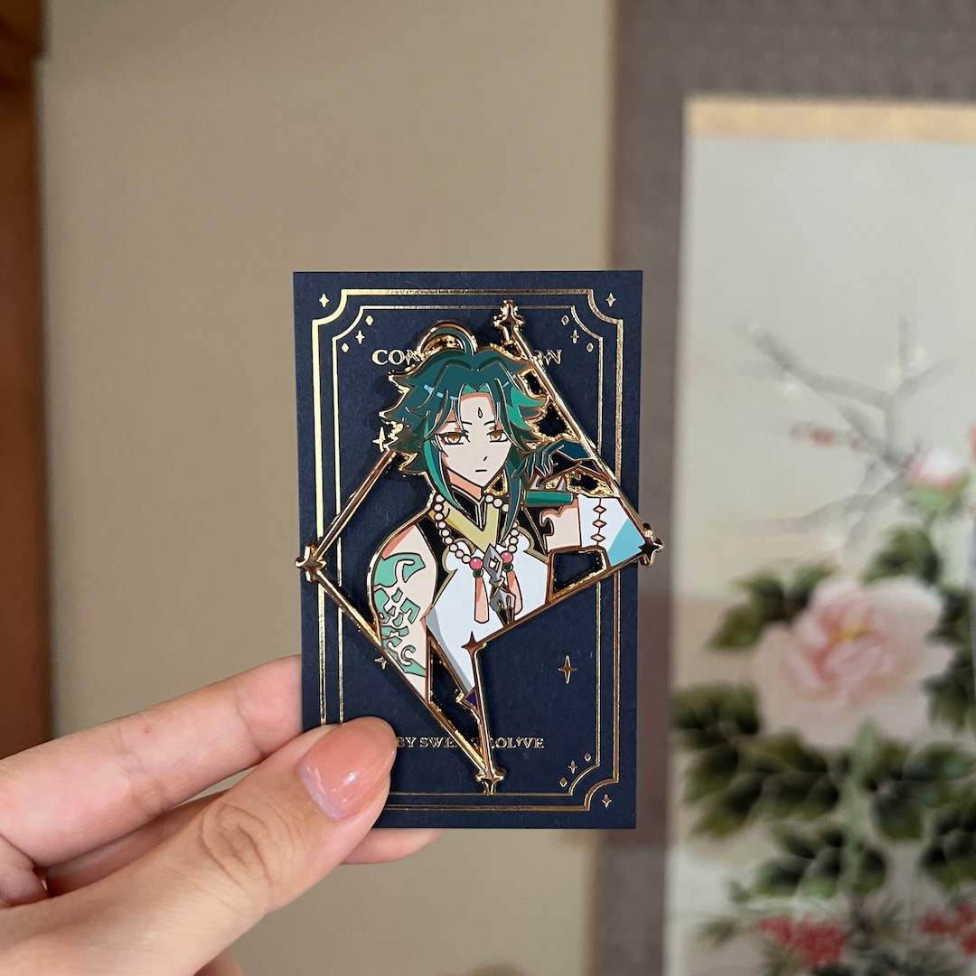 Genshin Impact Constellation Pin: Xiao - Etsy