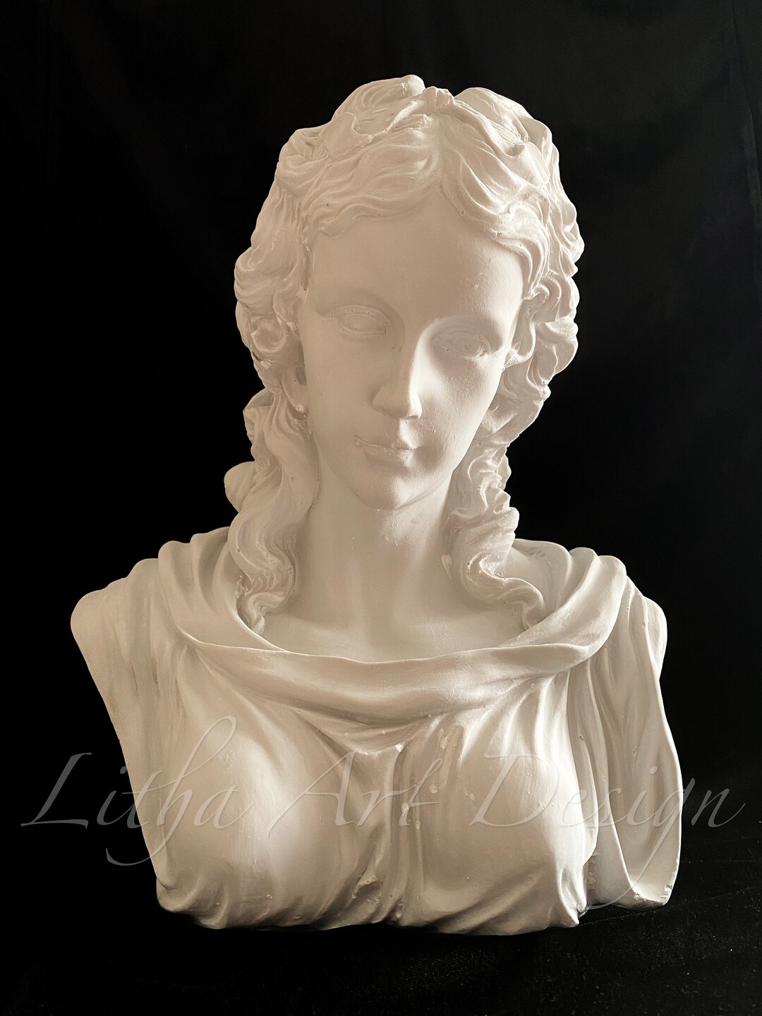 Greek Goddess Hera Bust Large Statue White God Sculpture Roma - Etsy