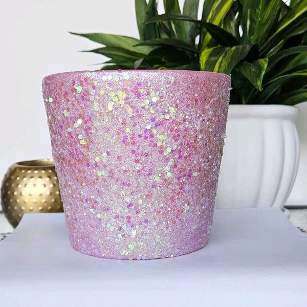 Pink Planter Pot - Etsy