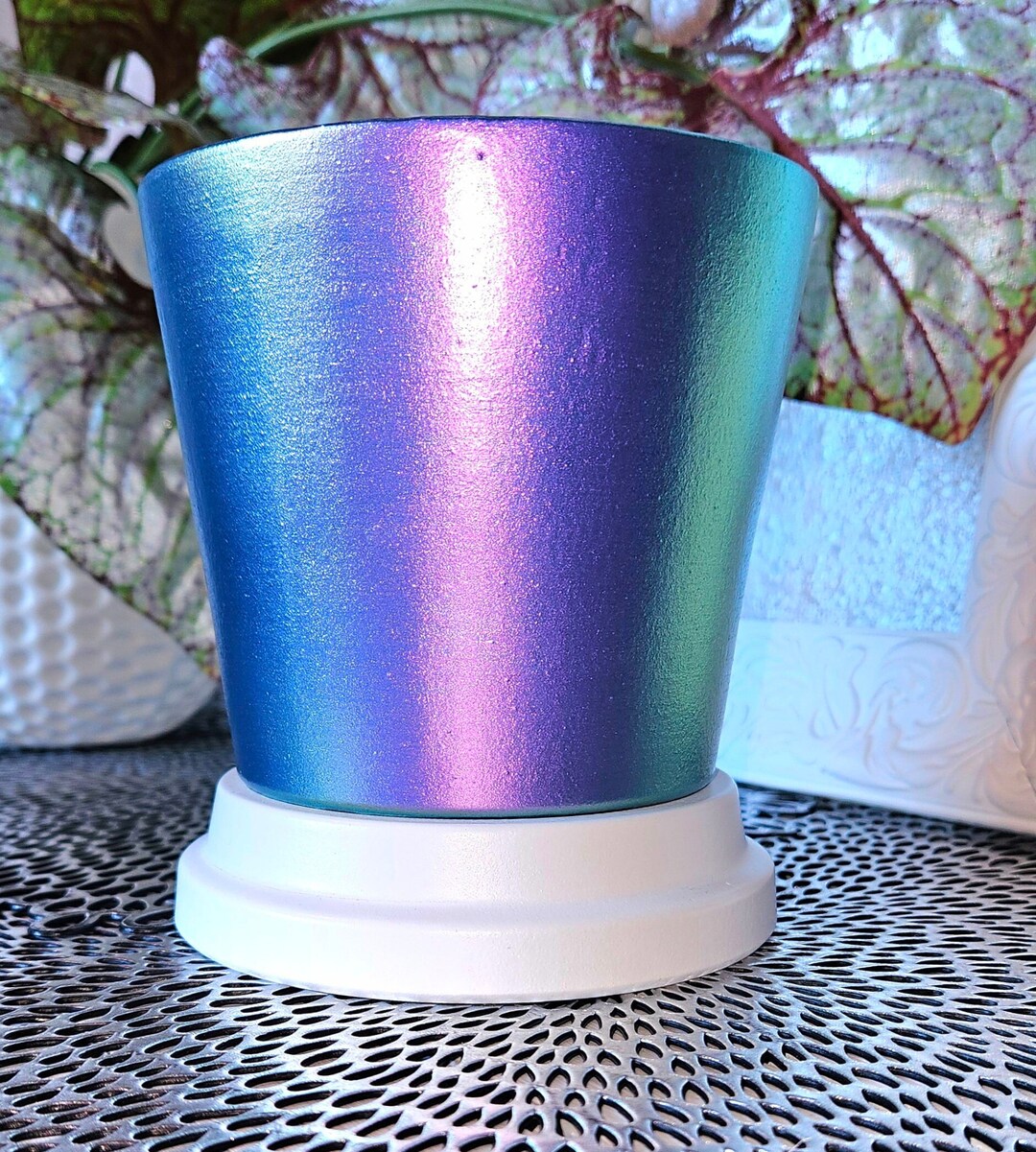 Lavender Color Shift Plant Pot, Gift for Her, Housewarming, Kitchen ...