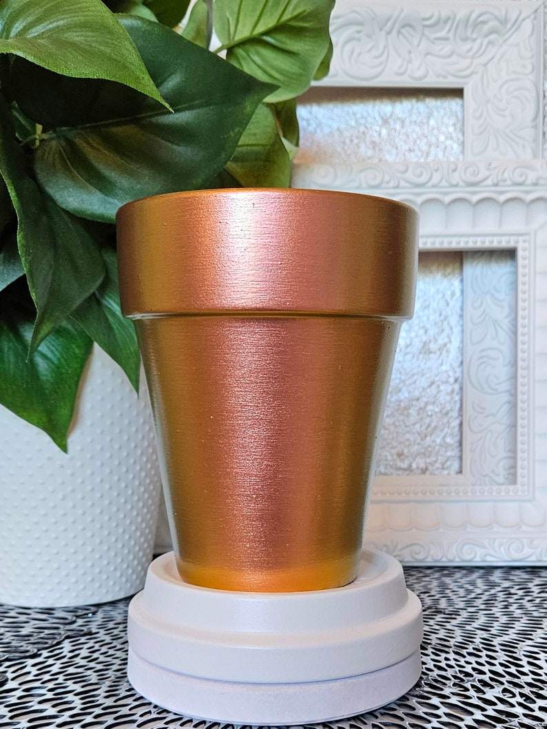 Color Shift Plant Pots, Gold, Silver, Copper, Rose Gold, Plant Lover ...