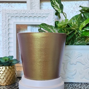 5" Color Shift Plant Pots, Gold, Silver, Copper, Rose Gold, Plant Lover ...