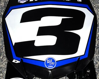 Eli Tomac 2022 MX Champion Replica Front Number Plate Decal - Etsy Ireland