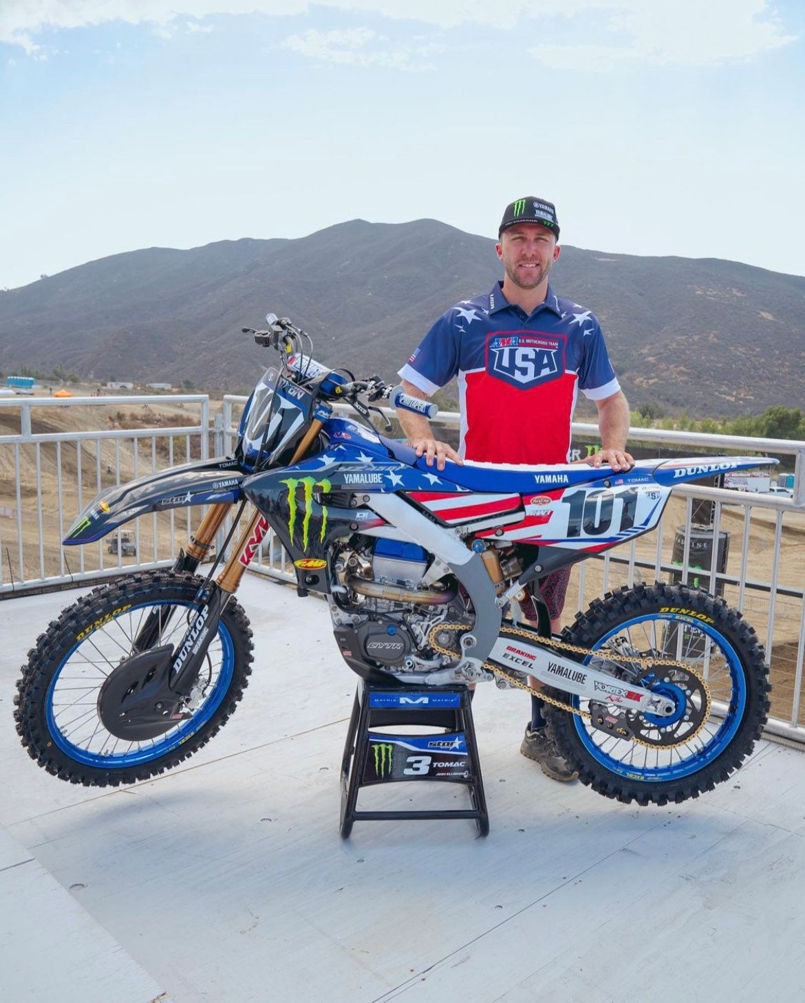 Eli Tomac 101 MXON Replica Front Number Plate Decal. - Etsy