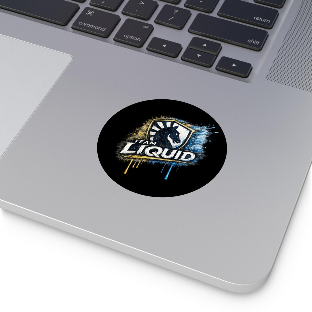 Team Liquid Urban Graffiti Logo Sticker | Round Vinyl Gaming Esports ...