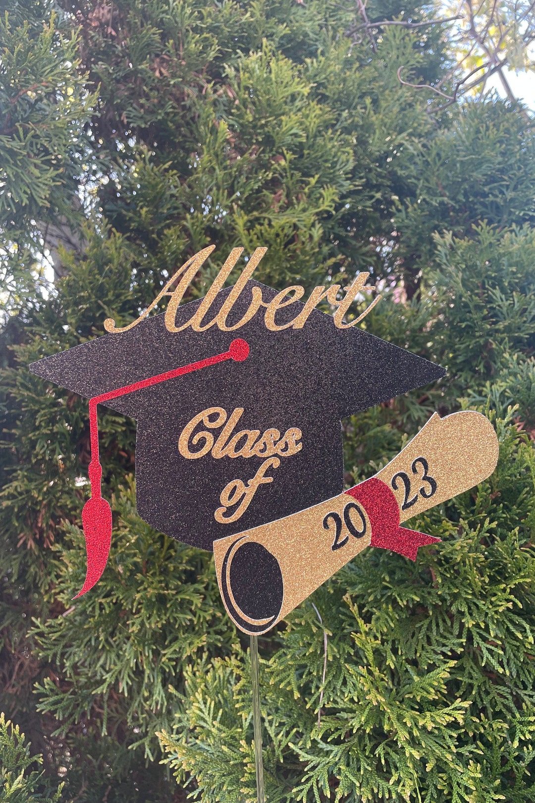 Graduation Cake Topper 2023 Grad Personalized Caketopper ...